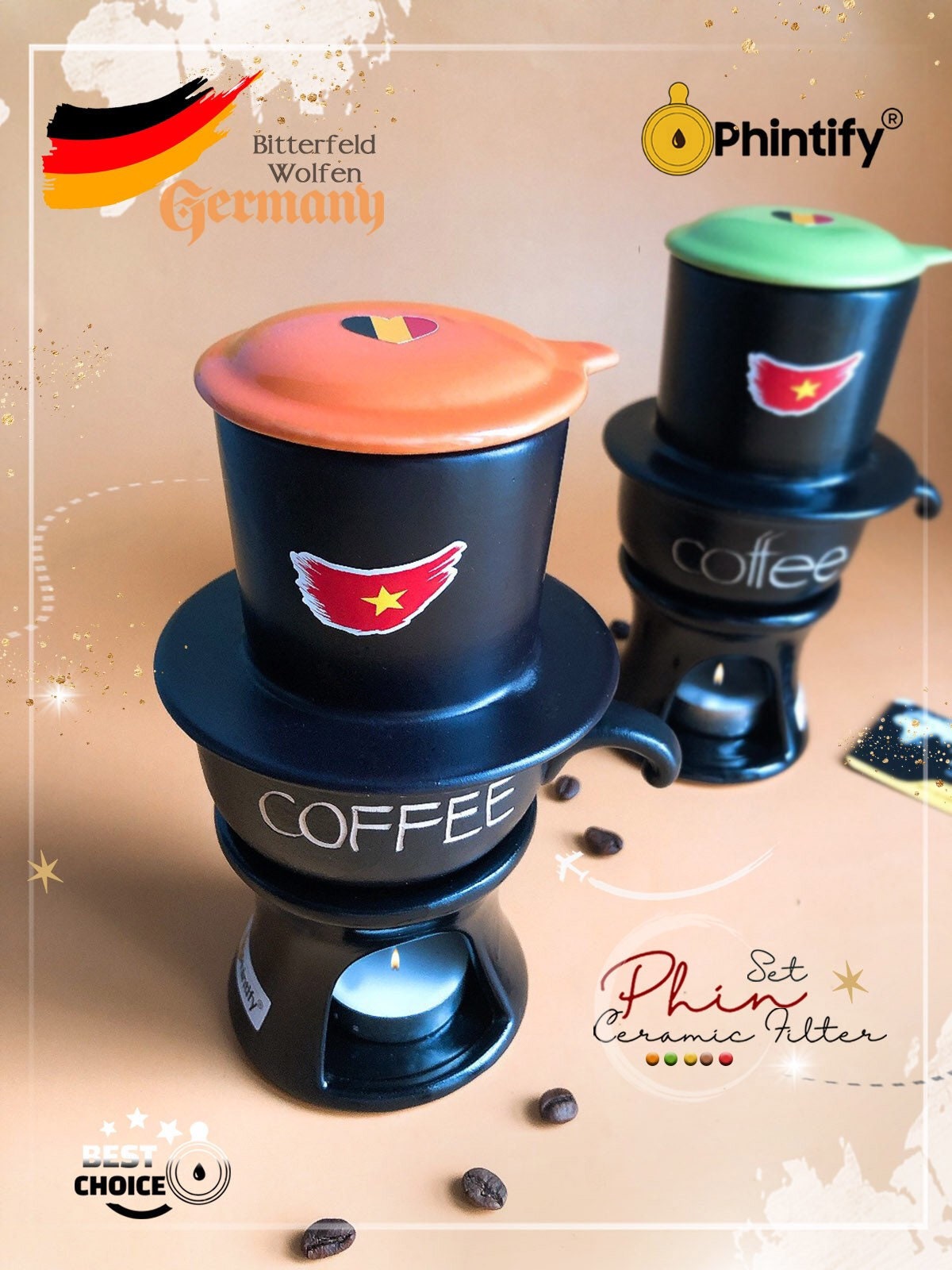 Handcrafted High Grade Ceramic Phin Filter - Free Laser Engraving - Etsy