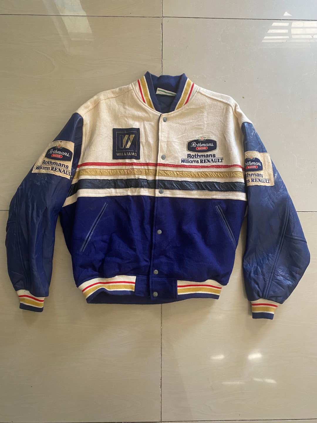 Vintage Rothmans Racing Williams Renault Jacket - Etsy