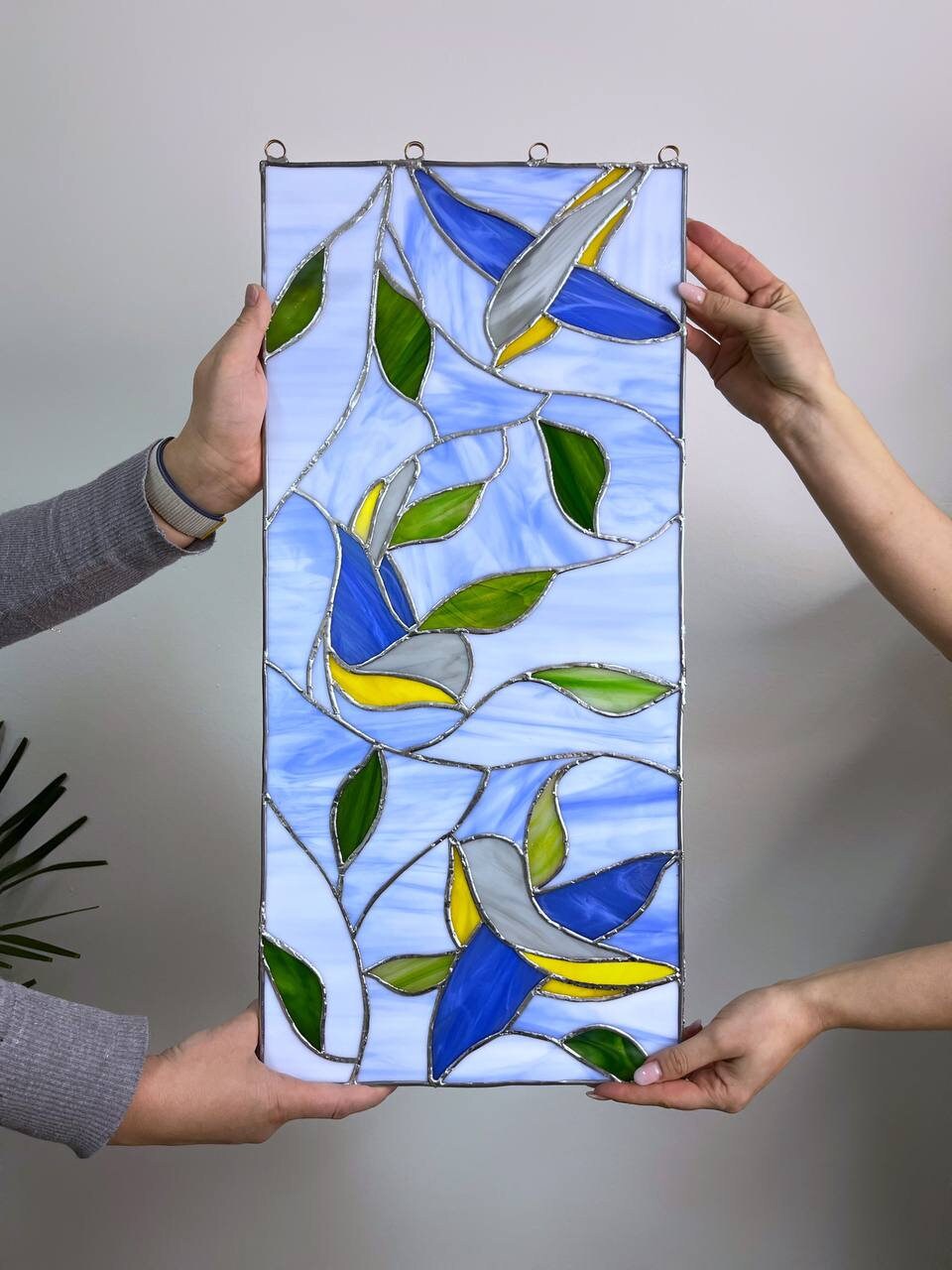 Parus Major Stained Glass Pattern - Etsy