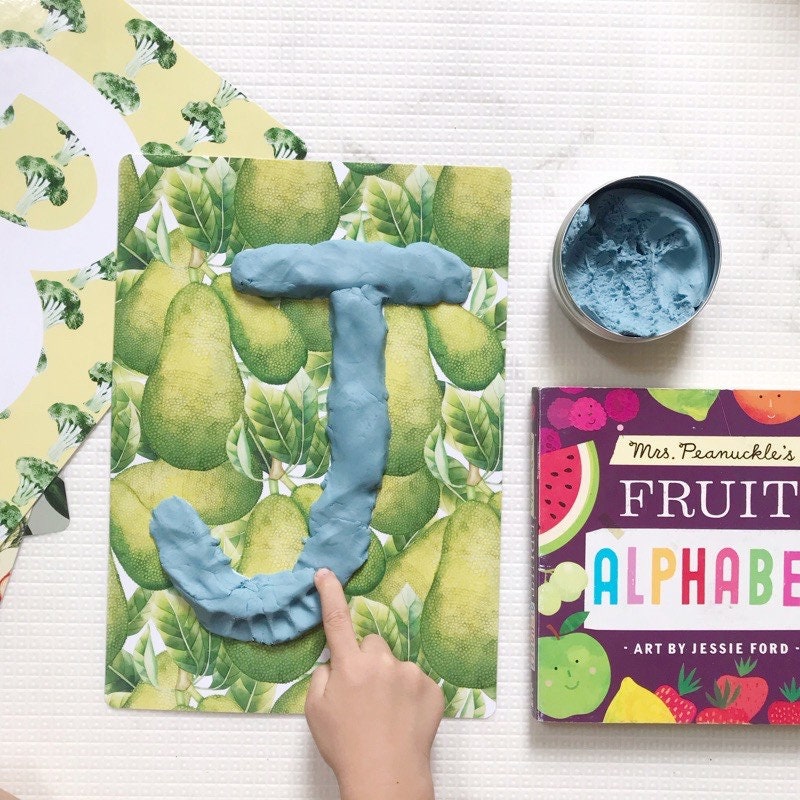 Yummy Playmats Tracing Mat Pre-writing Skills - Etsy
