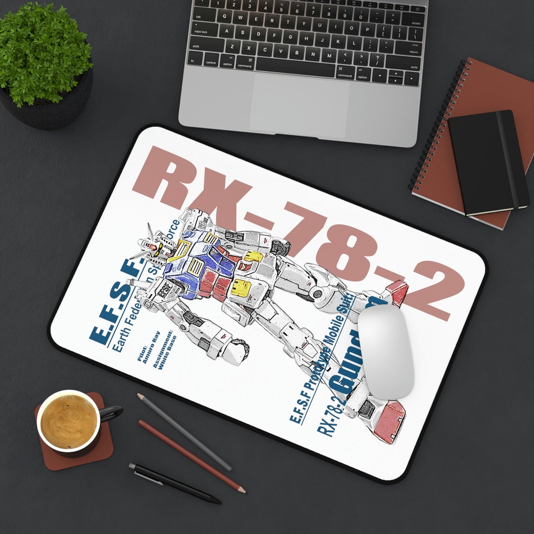 RX-78-2 Gundam Desk Mat / Gundam Anime Desk Mat / Mobile Suit Gundam ...