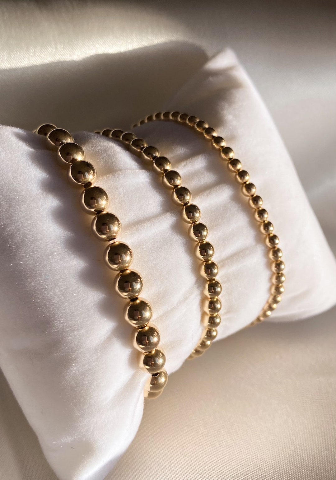 14k Gold Filled Stacker Bracelets | Stay Golden Collection - Etsy