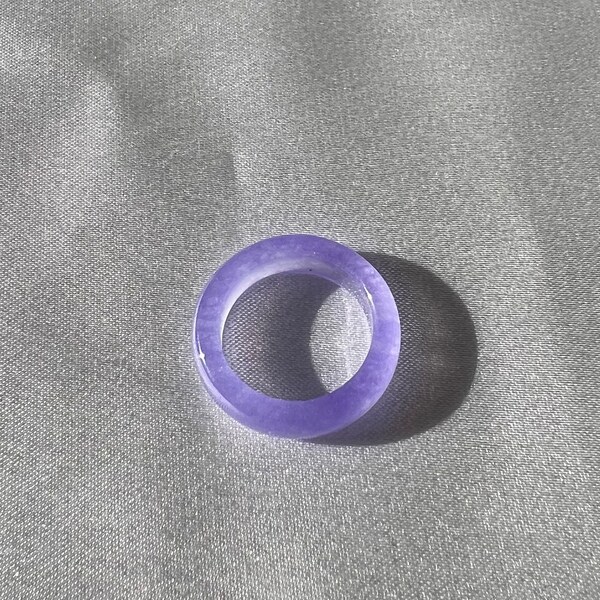 Lavender Jade Ring - Etsy