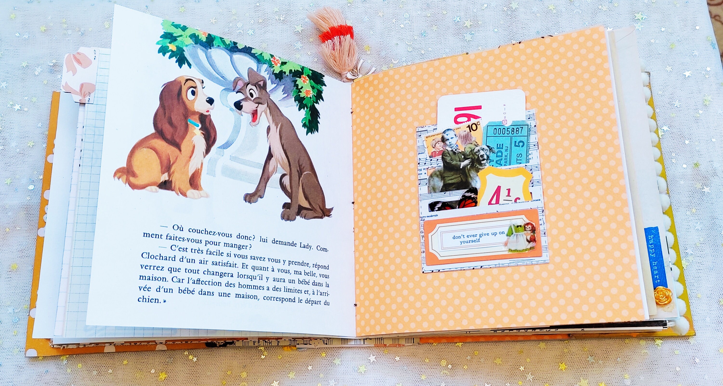 Lady and the Tramp Junk Journal - Etsy