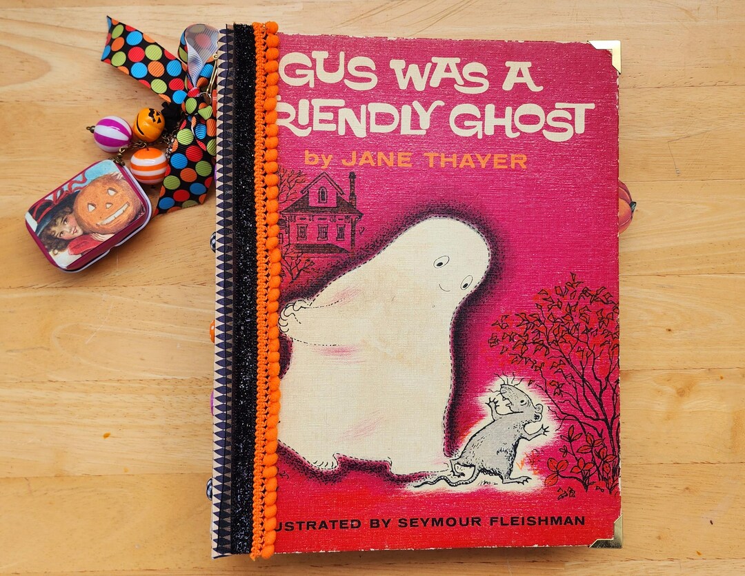 Gus Was A Friendly Ghost Junk Journal - Etsy