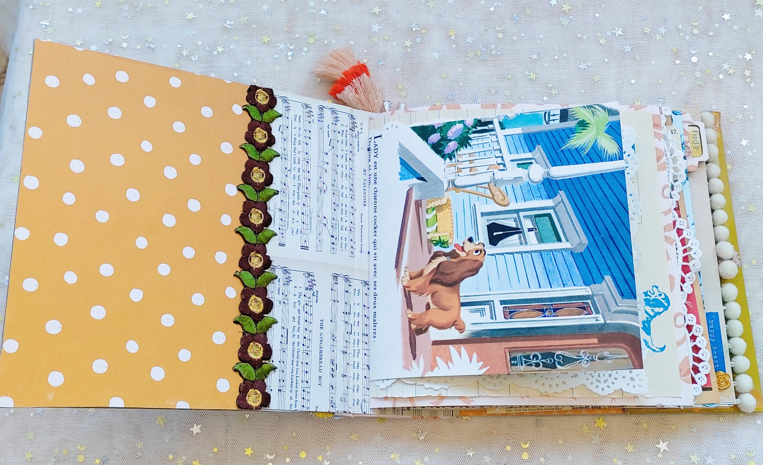 Lady and the Tramp Junk Journal - Etsy