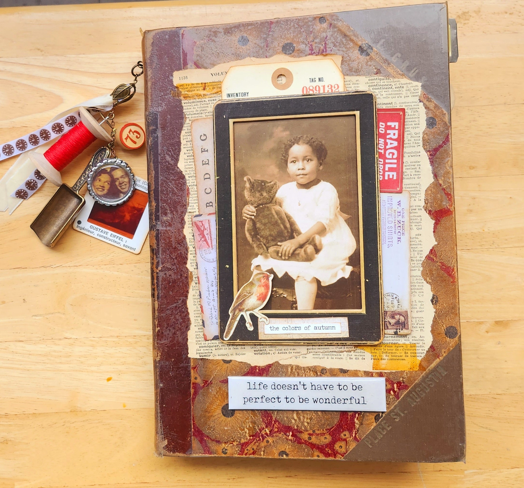 Vintage Junk Journal - Etsy