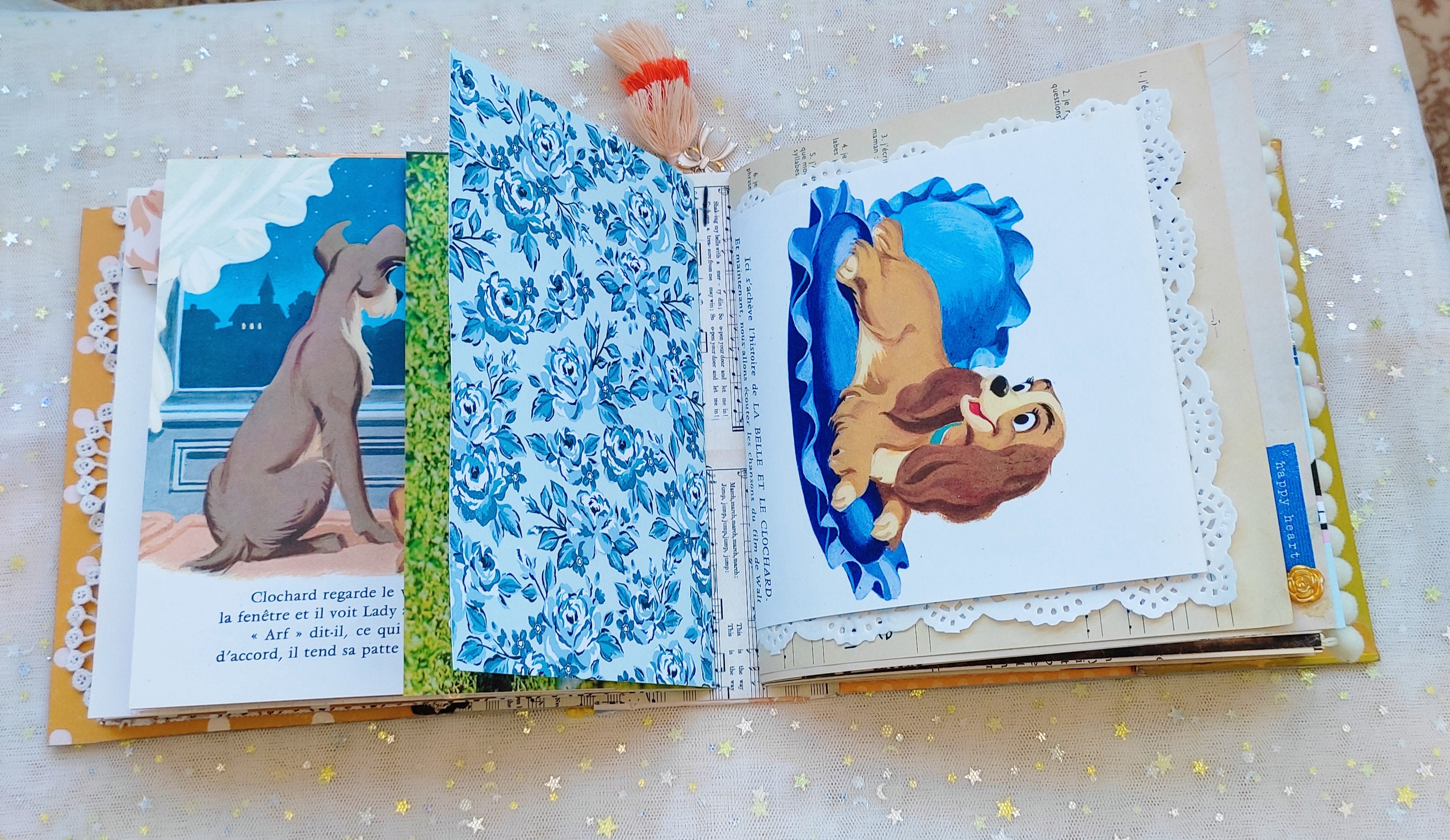 Lady and the Tramp Junk Journal - Etsy