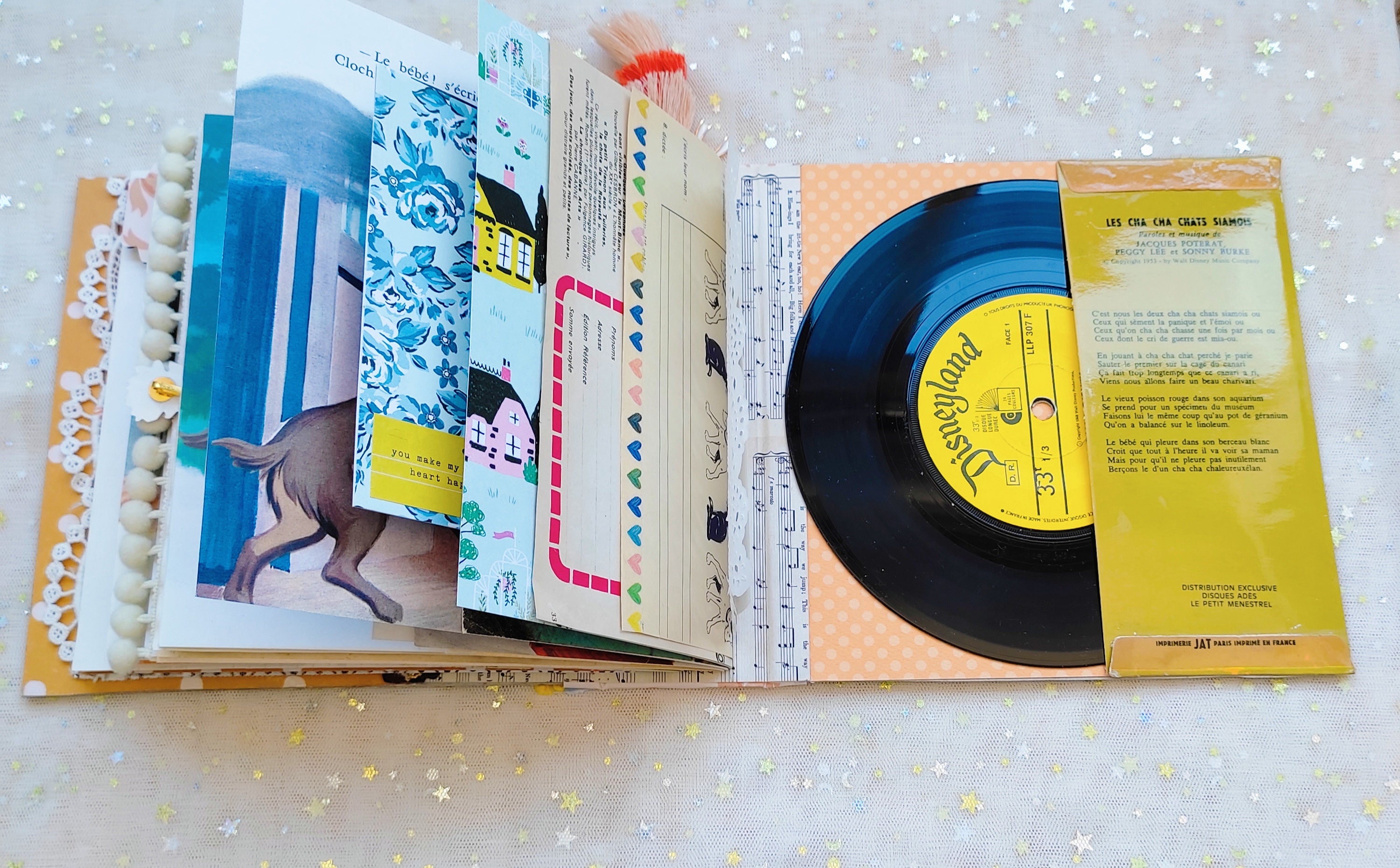 Lady and the Tramp Junk Journal - Etsy