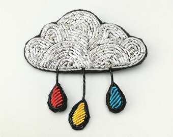 Cloud Brooch - Etsy