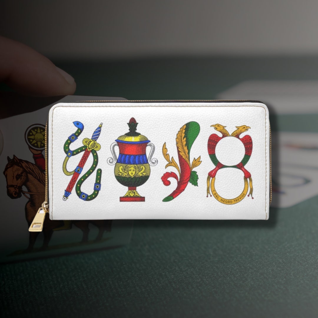 Italian Scopa Card Game Wallet - Etsy