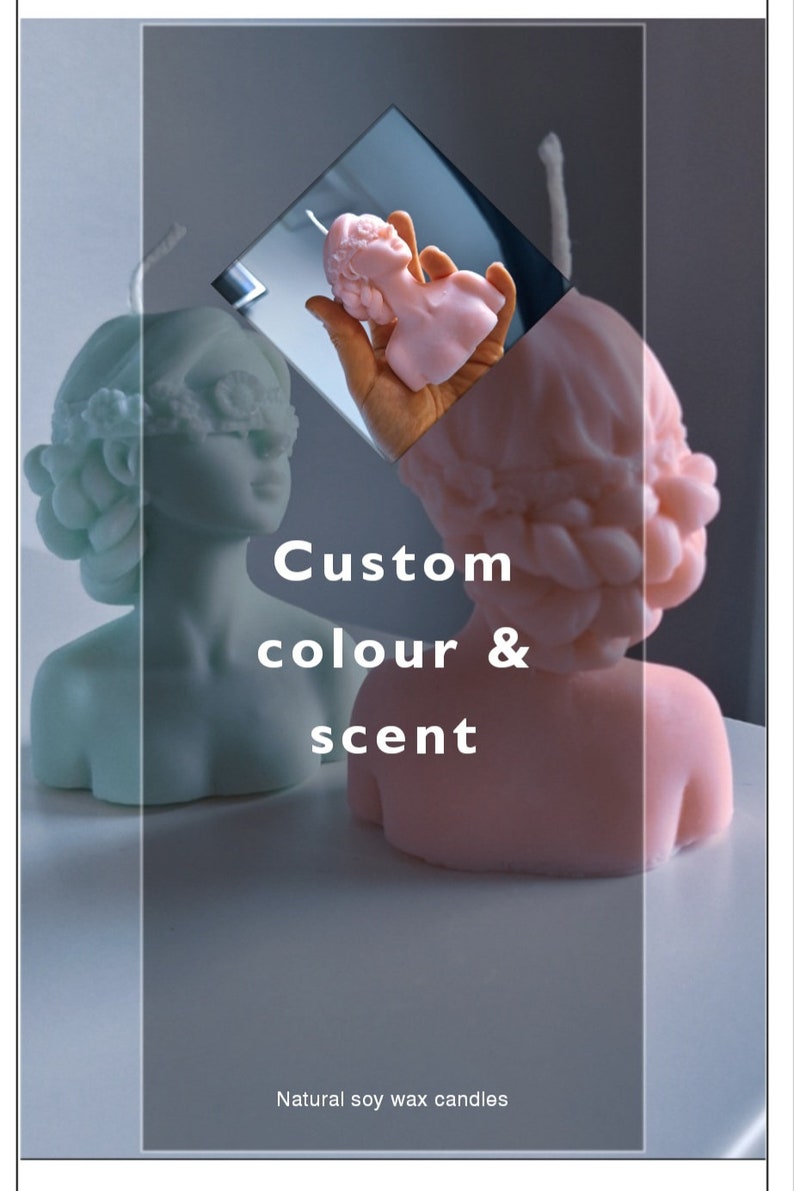 Woman Body Shape Candle, Flower Lady Candle, Woman Candle, Lady Shape ...