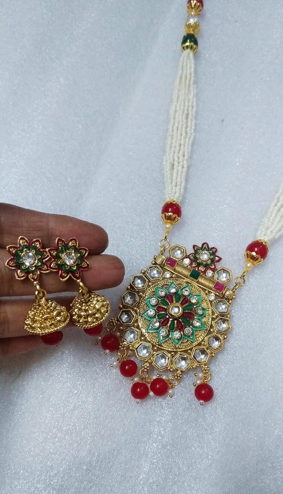 Kundan Rani Haar stylish and Desginer Rani Haar Artificial Jwellery ...