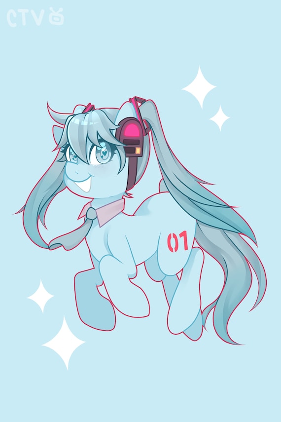 Hatsune Miku Pony