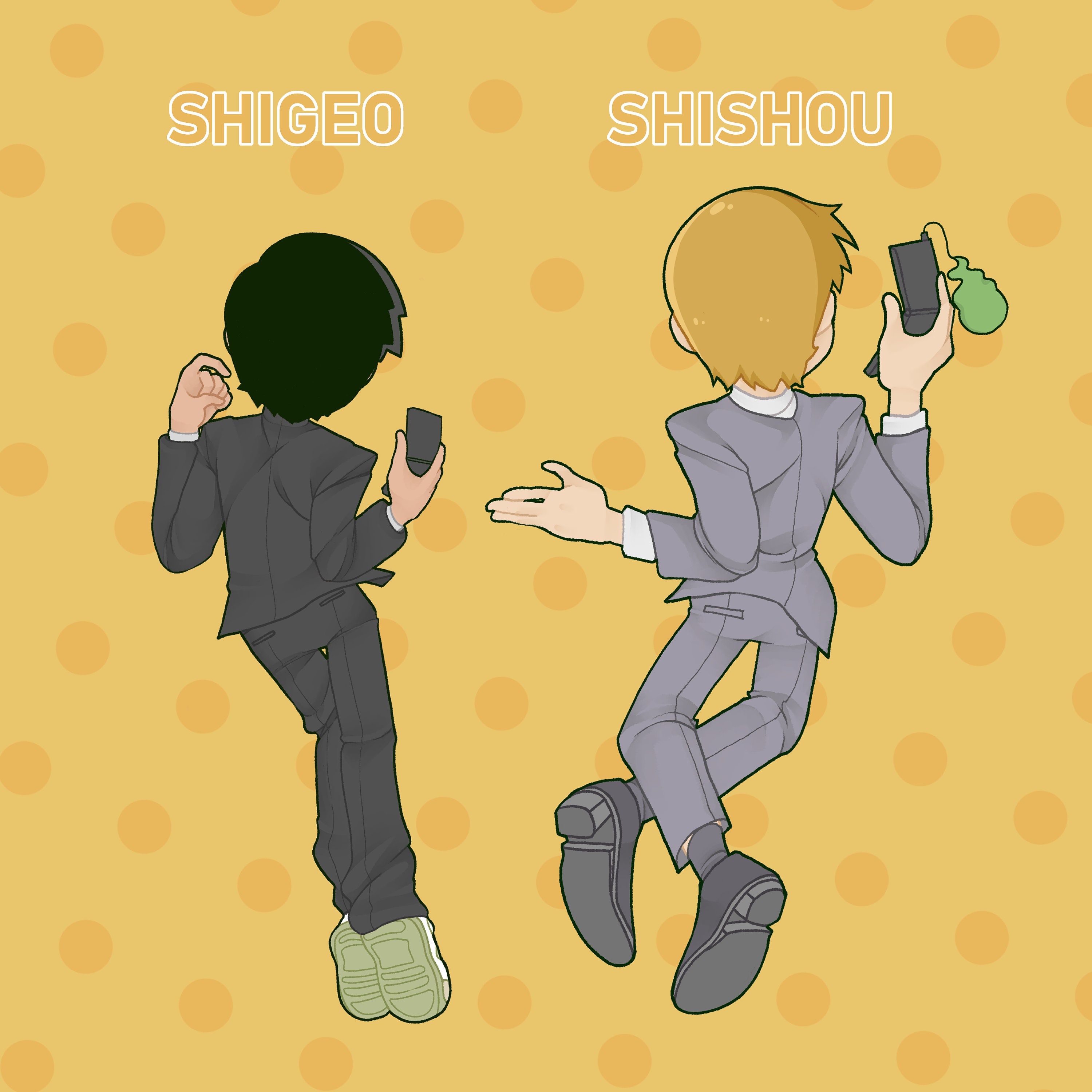 Shigeo & Reigen 3in. Charms [FREE SHIPPING] - Etsy