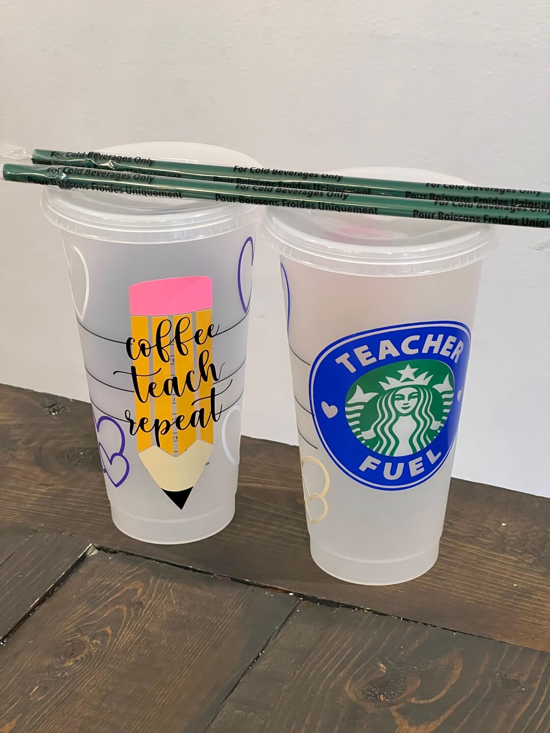 Personalized Teacher Appreciation Starbucks Cold Cup | Teacher Fuel ...