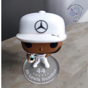 F1 Funko Pop Stand Personalised, Custom Formula 1 Driver Funko Pop ...