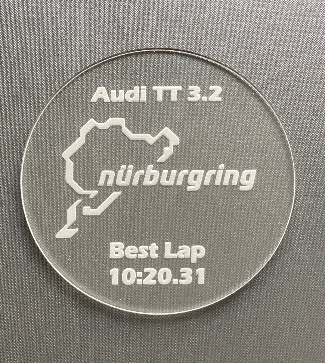 Race Track Coaster, Nurburgring Sign, Formula 1 Gift, F1 Gift, Race ...