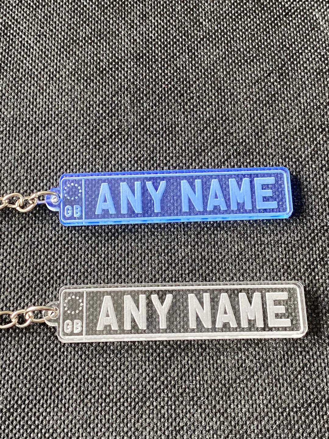 Personalised Number Plate Keyring Laser Engraved Custom - Etsy UK
