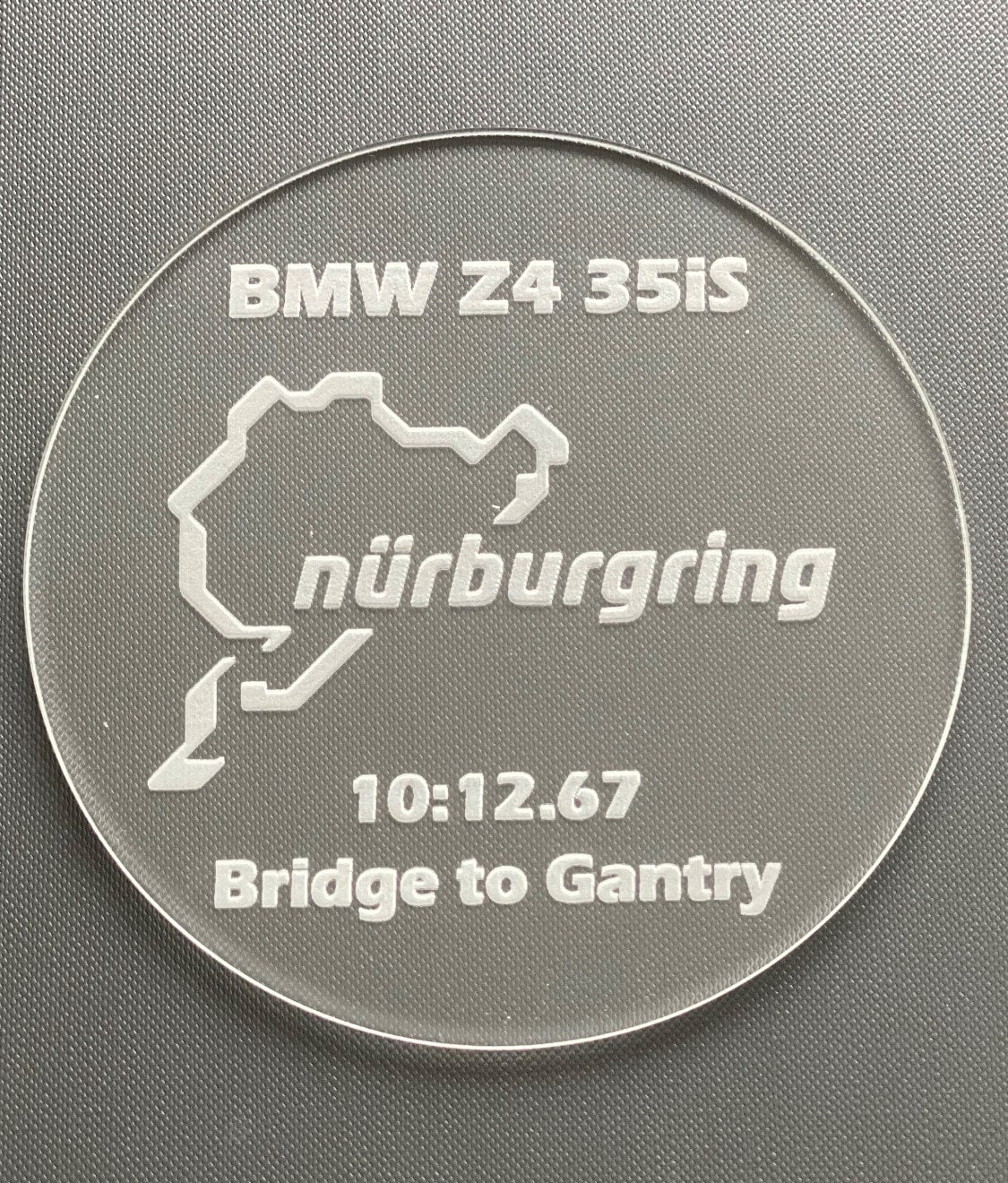 Race Track Coaster, Nurburgring Sign, Formula 1 Gift, F1 Gift, Race ...