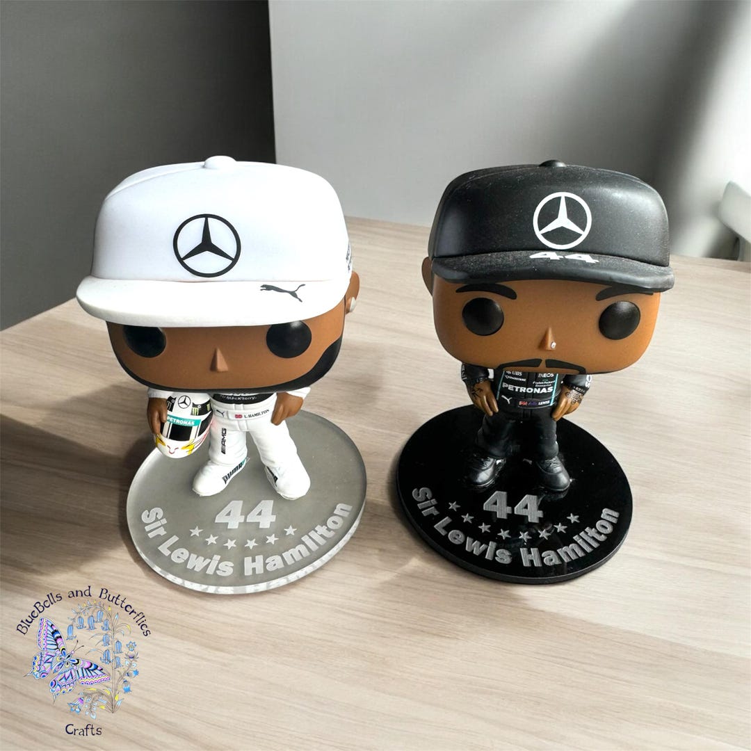 F1 Funko Pop Stand Personalised, Custom Formula 1 Driver Funko Pop ...