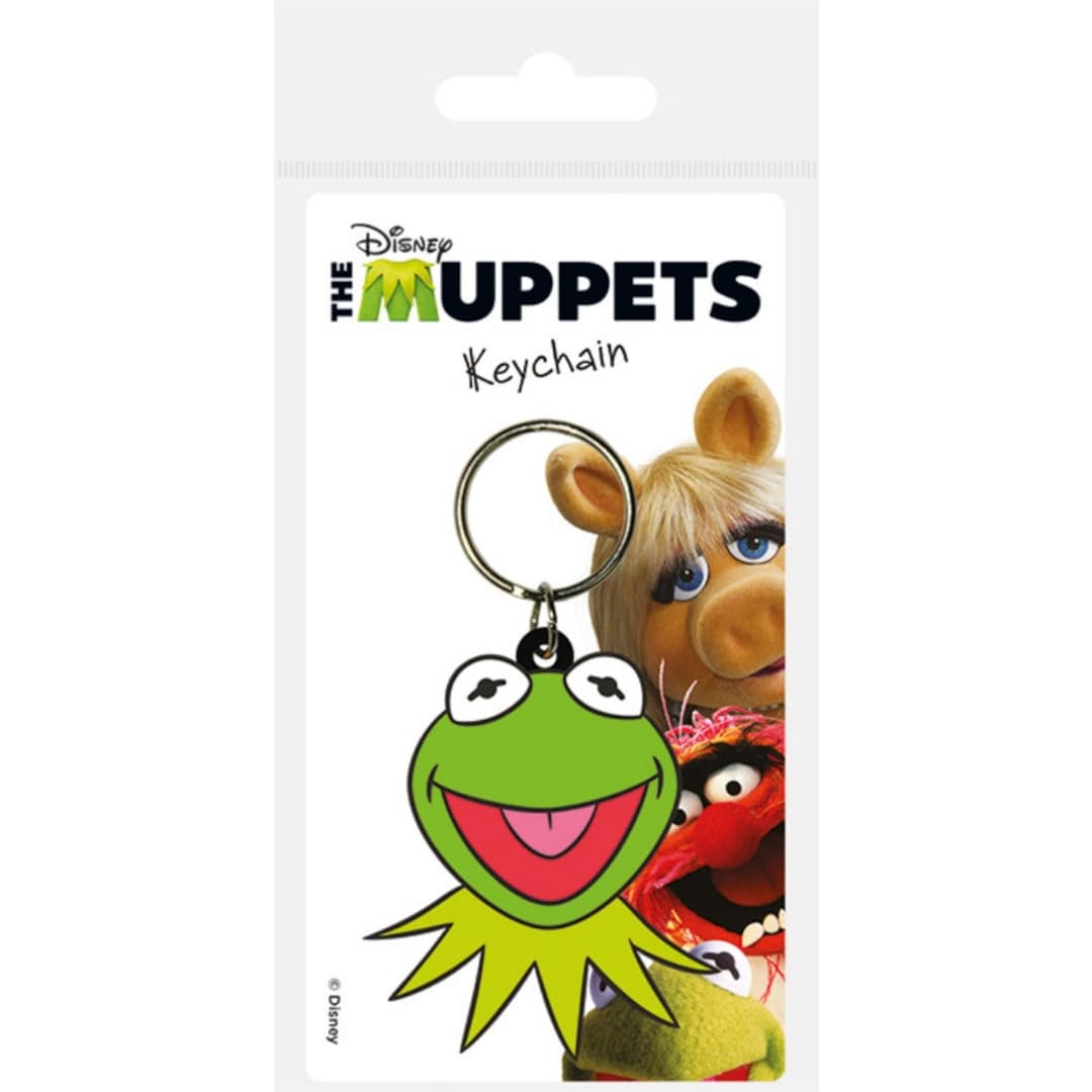 Disney the Muppets Kermit the Frog RK38528C PVC Rubber Keychain - Etsy