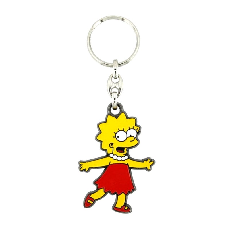 The Simpsons Lisa Simpson Dancing Enamelled Licensed - Etsy
