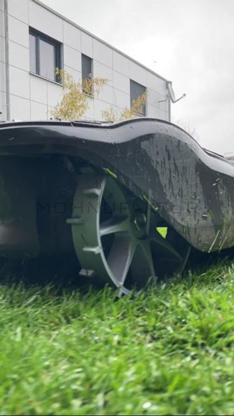 STL File for 3D Printing Lawn Mower Robot Wheels I Gardena Sileno Plus ...