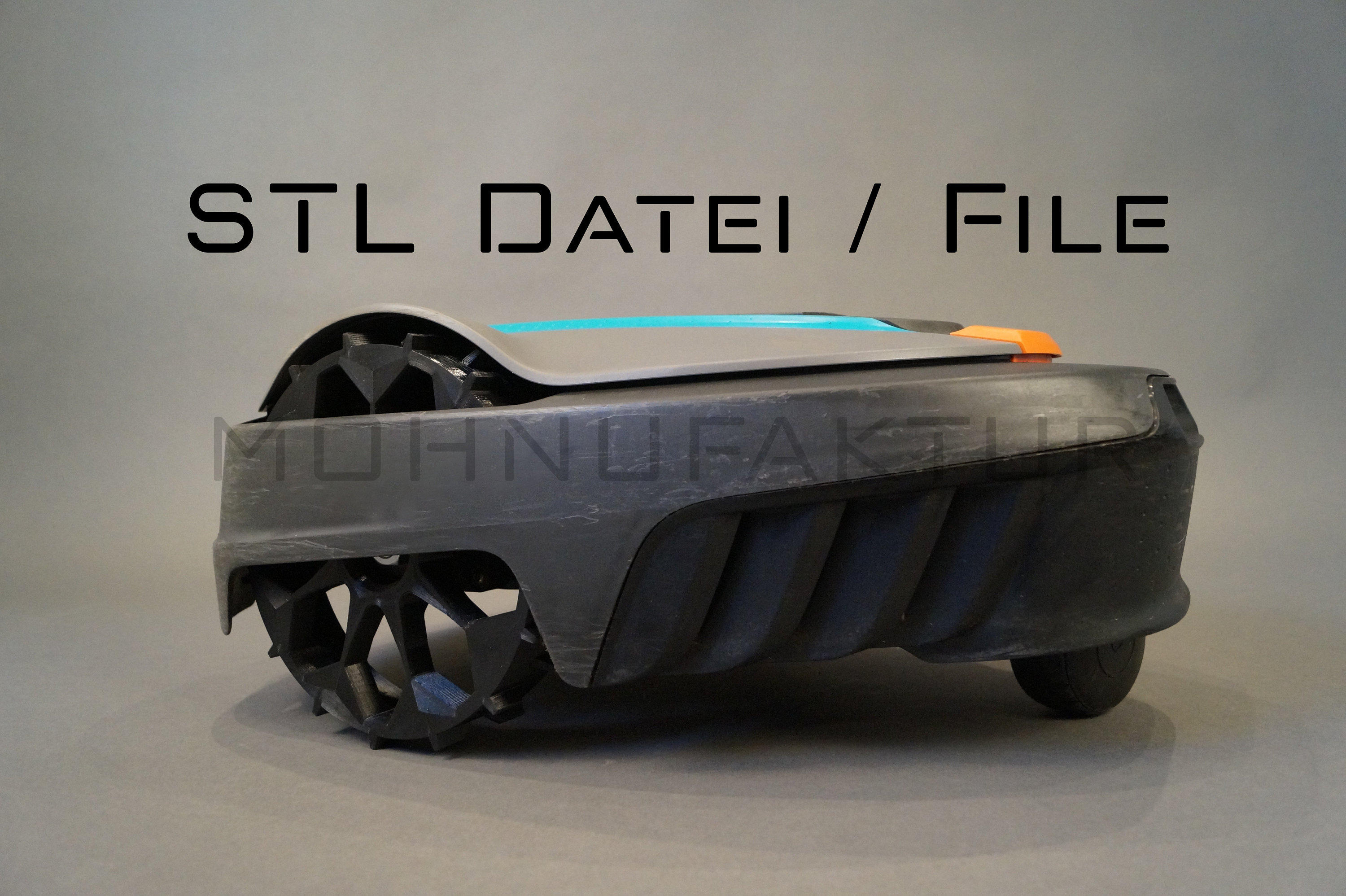 Buy STL File for 3D Printing of Robot Lawn Mower Wheels I Gardena ...