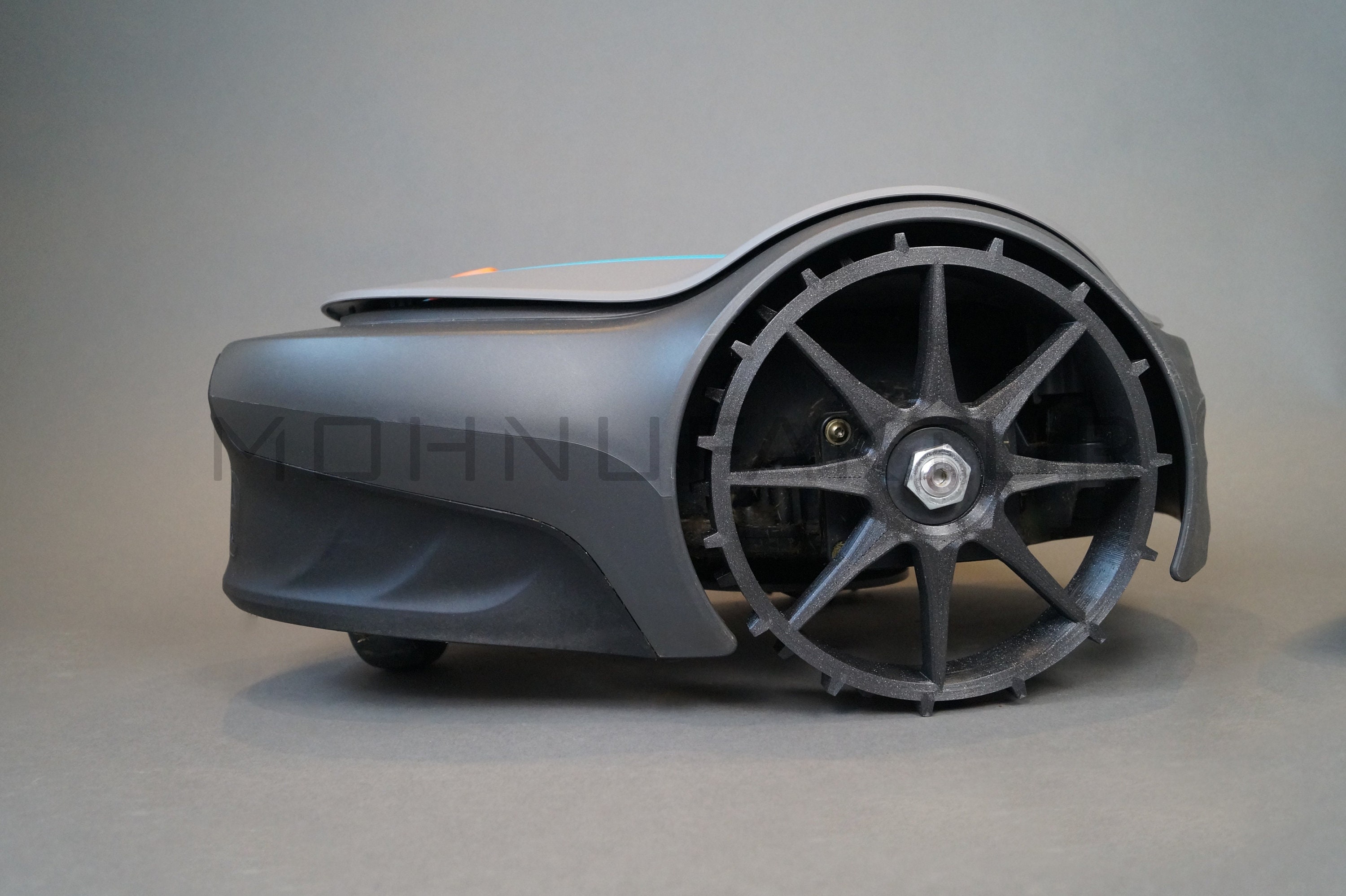 STL File for 3D Printing Lawn Mower Robot Wheels I Gardena Sileno ...