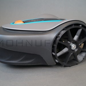 STL File for 3D Printing Lawn Mower Robot Wheels I Gardena Sileno ...