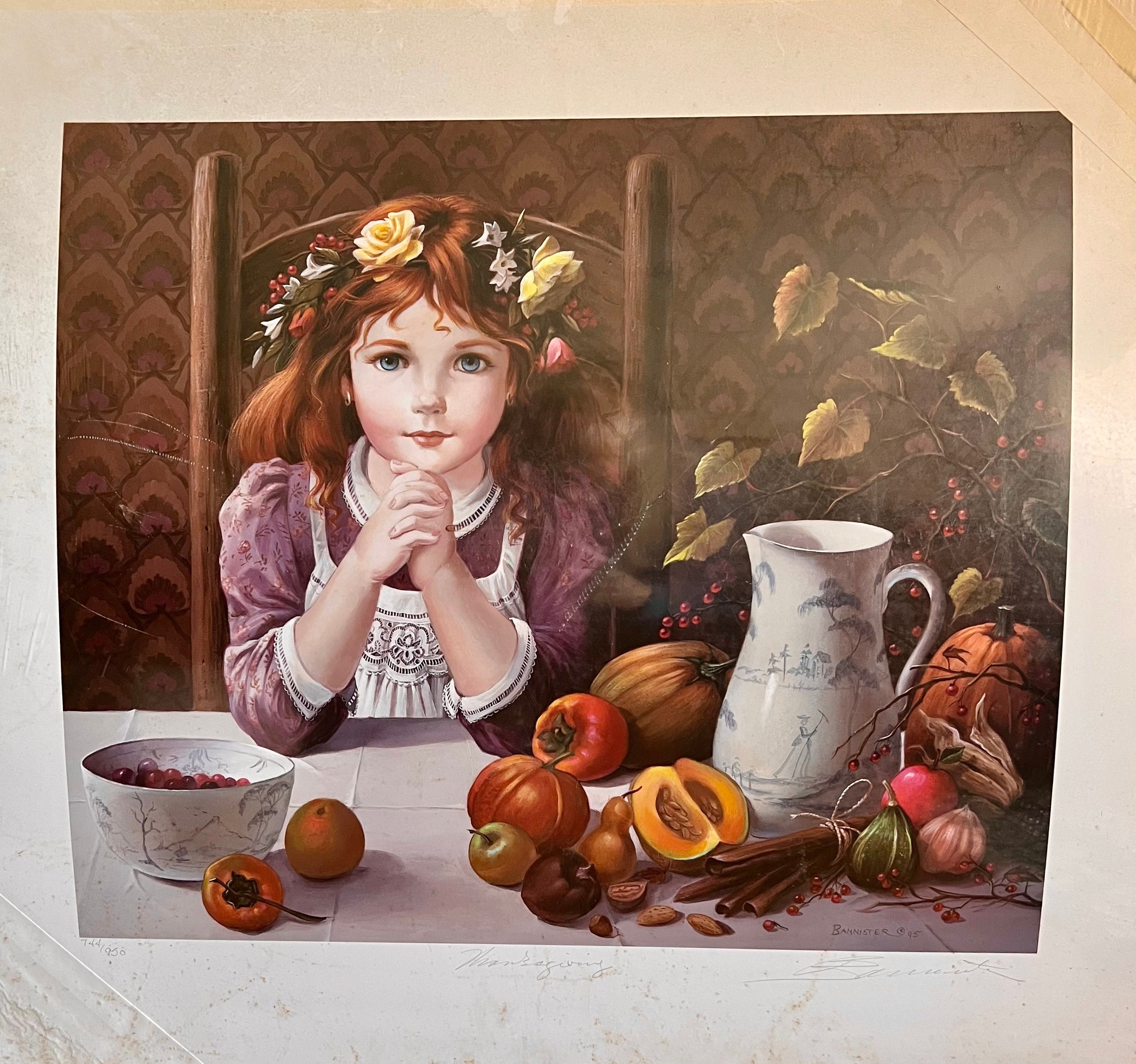 Thanksgiving Print by Pati Bannister, 744 of 950, Limited Edition - Etsy