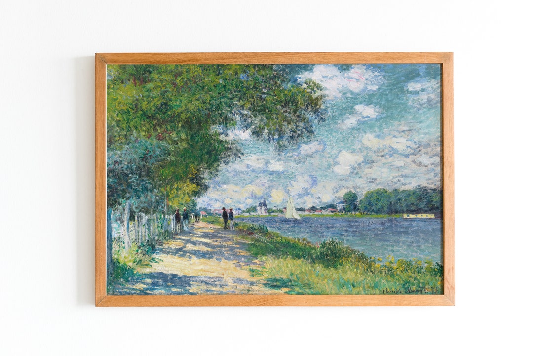Claude Monet POSTER VII: Reproduction of Monet Painting, Antibes Notre ...