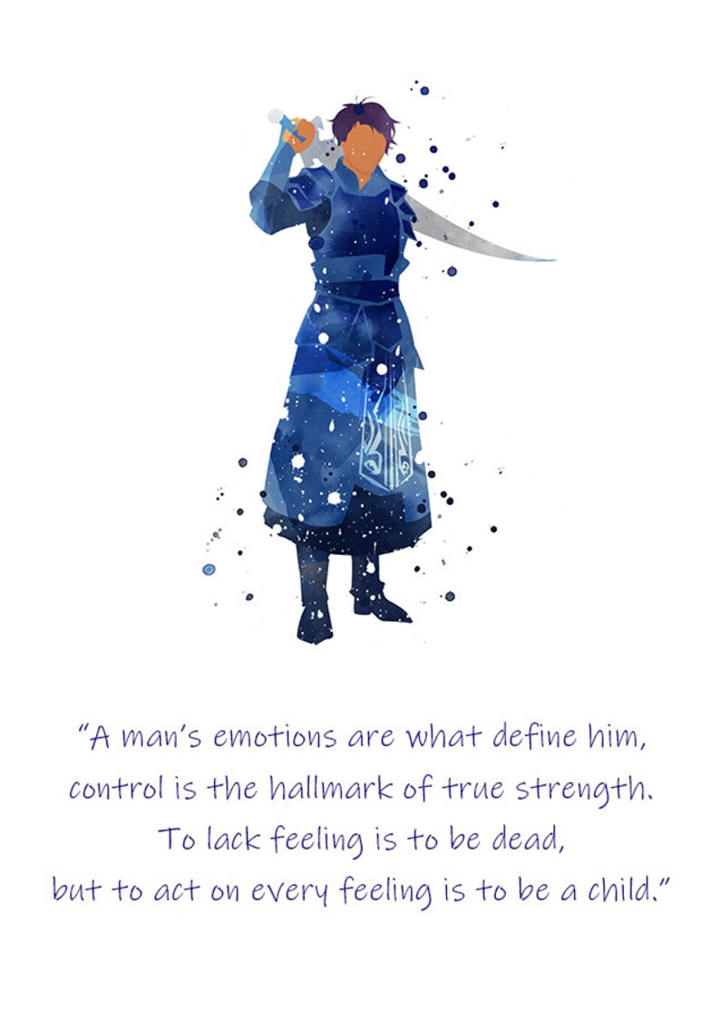 Dalinar Kholin Quote POSTER: Watercolor Wall Art Stormlight - Etsy
