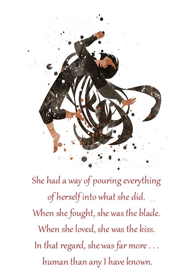 Vin Quote POSTER: Watercolor Wall Art Mistborn Art Decor - Etsy