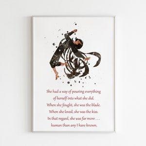 Vin Quote POSTER: Watercolor Wall Art Mistborn Art Decor - Etsy