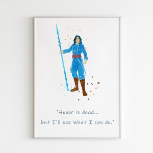 Kaladin Quote II POSTER: Watercolor Wall Art Stormlight - Etsy