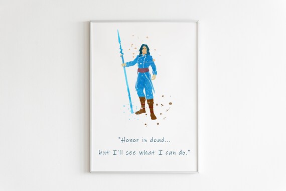 Kaladin Quote II POSTER: Watercolor Wall Art Stormlight | Etsy