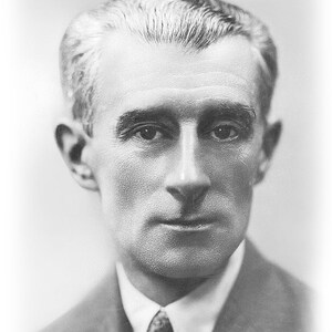Maurice Ravel POSTER: Portrait of Ravel, Class Room Decor , Office ...