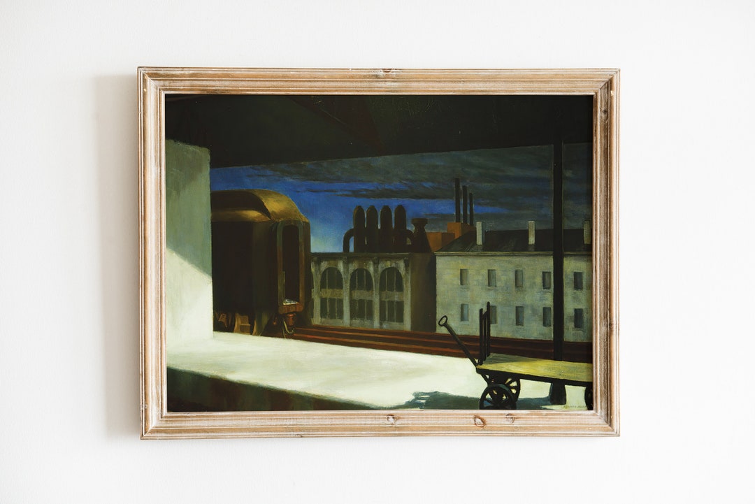 Edward Hopper POSTER LX: Reproduction of Hopper Painting, Dawn in ...
