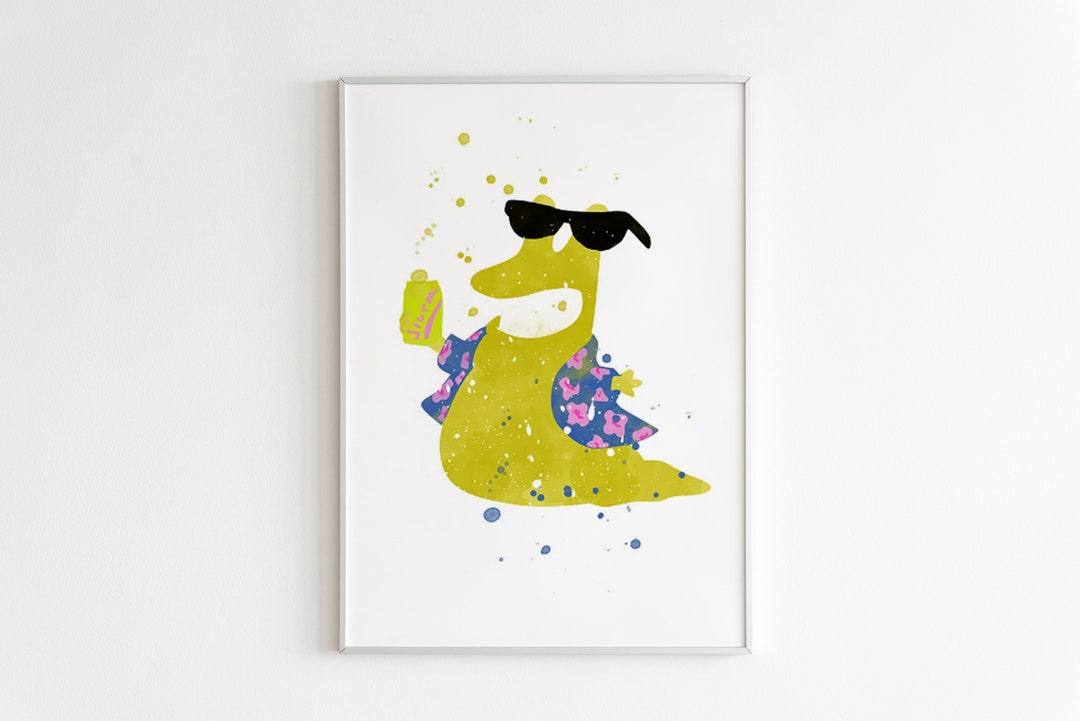 Slurms MacKenzie II POSTER : Art mural aquarelle, décor artistique ...