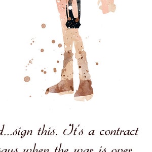 Yuffie Kisaragi Quote POSTER: Watercolor Wall Art, Final Fantasy Art ...