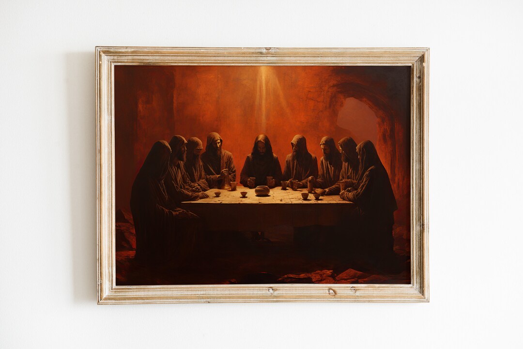 The Last Supper POSTER: Wall Decor Inspired by Beksinski Art Bible ...