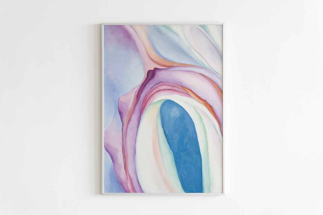 Georgia O'keeffe POSTER VIII: Music Pink and Blue No. 2 Art ...