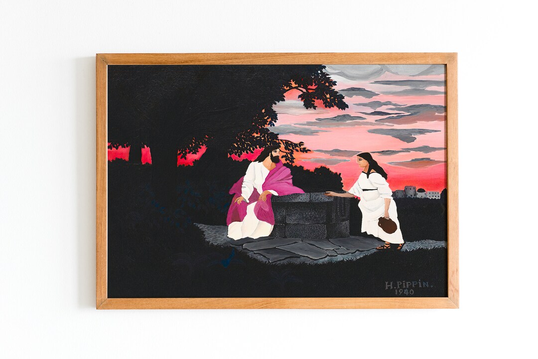 Horace Pippin POSTER III: Reproduction of Cassatt Painting, Christ and ...