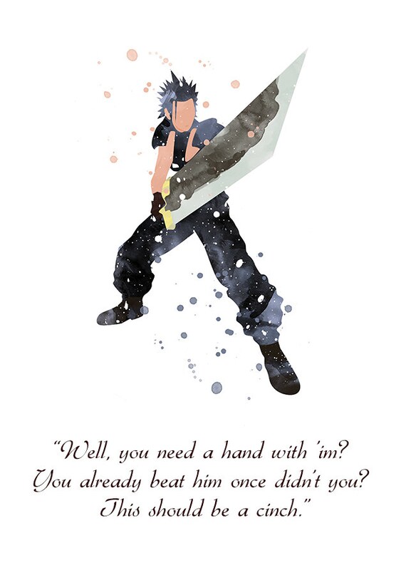 Final Fantasy Zack Fair Quotes