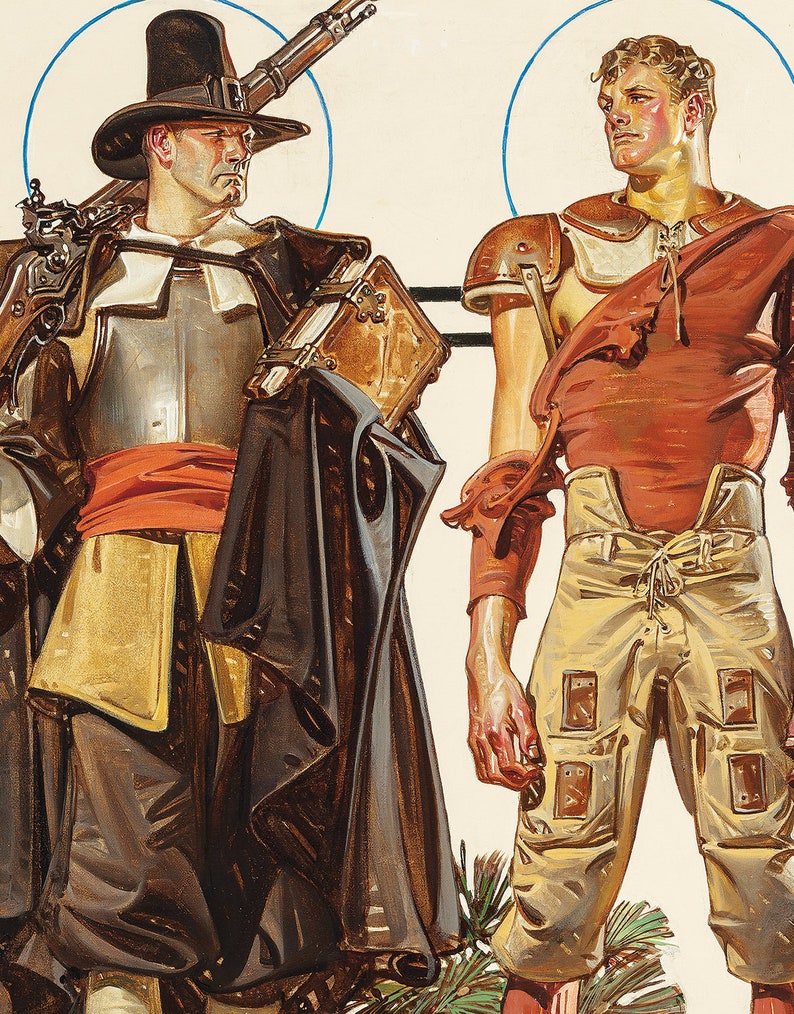 Joseph Leyendecker POSTER VIII: Thanksgiving Fine Art Print on - Etsy