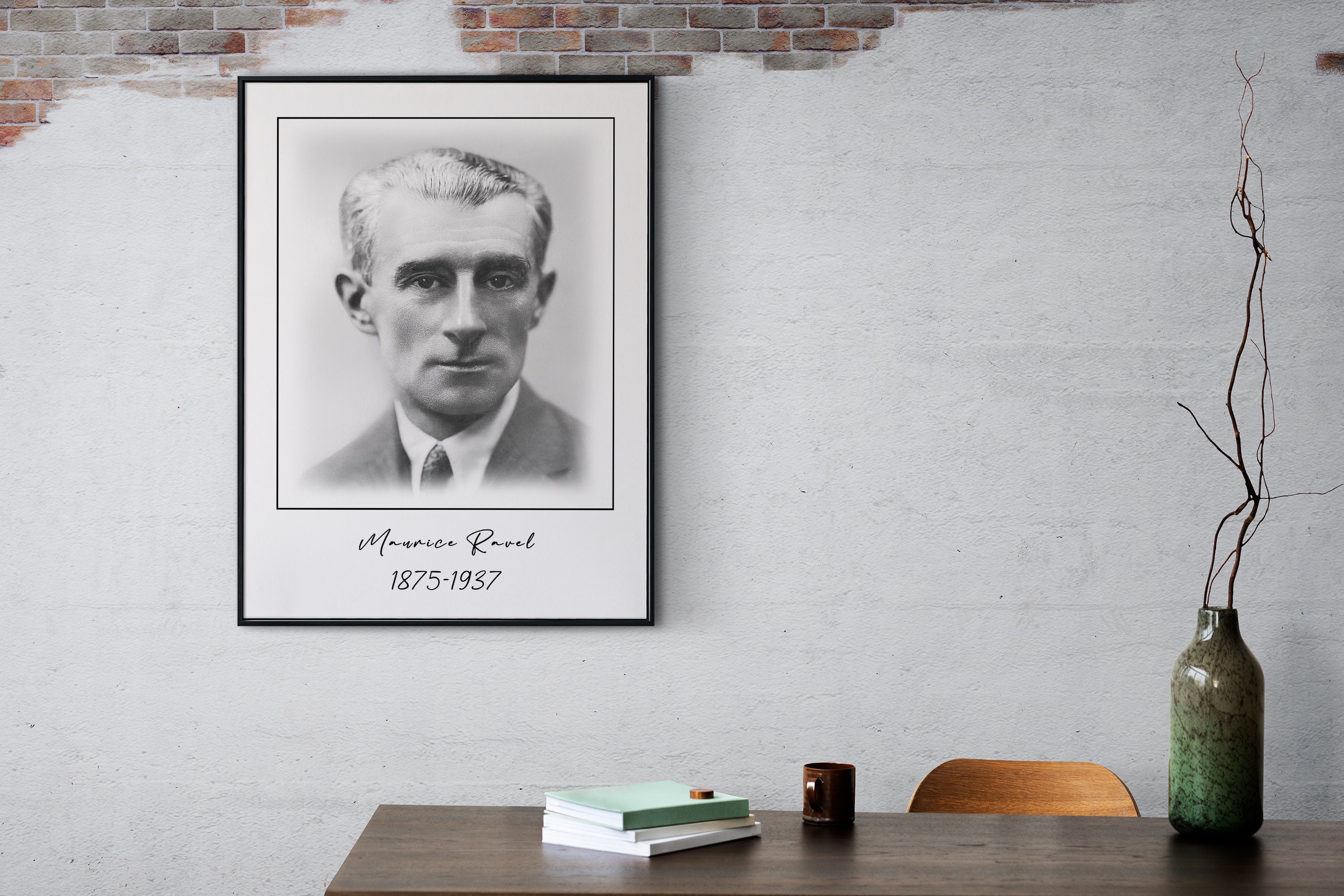 Maurice Ravel POSTER: Portrait of Ravel Class Room Decor - Etsy