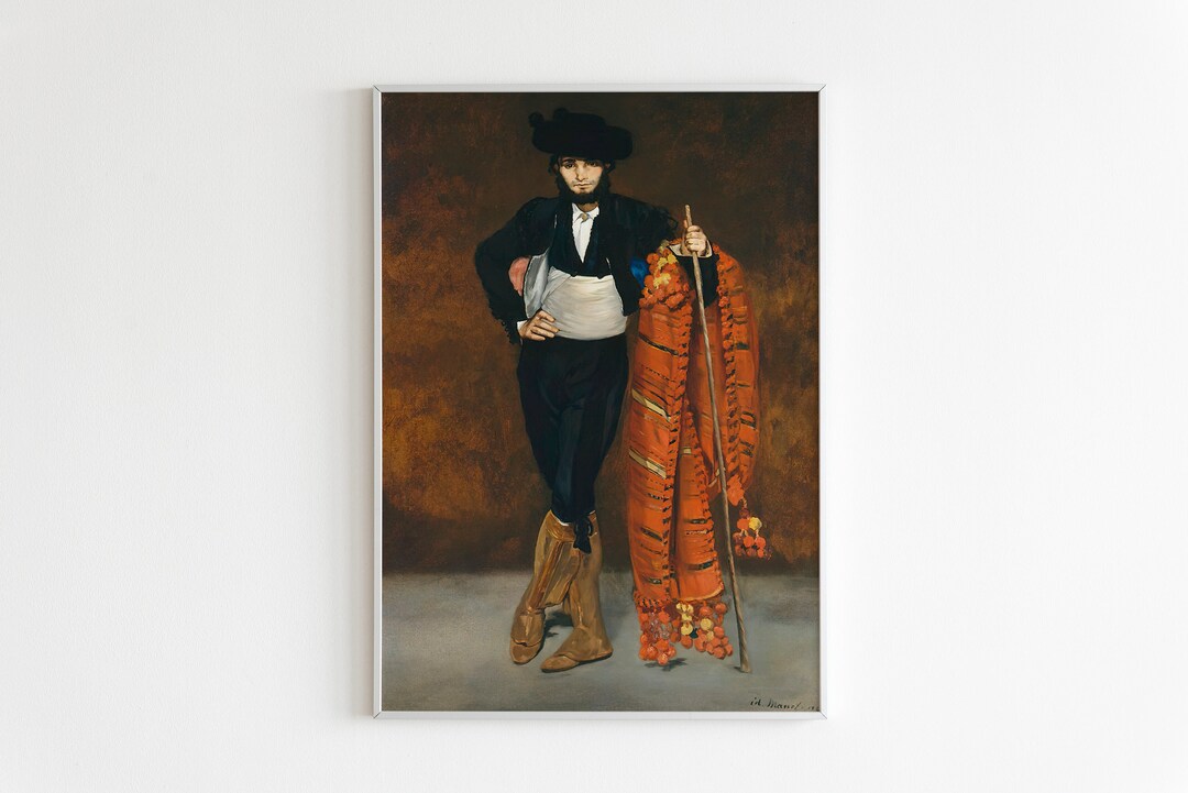 Edouard Manet POSTER IX: Reproduction of Manet Painting, Jeune Homme En ...