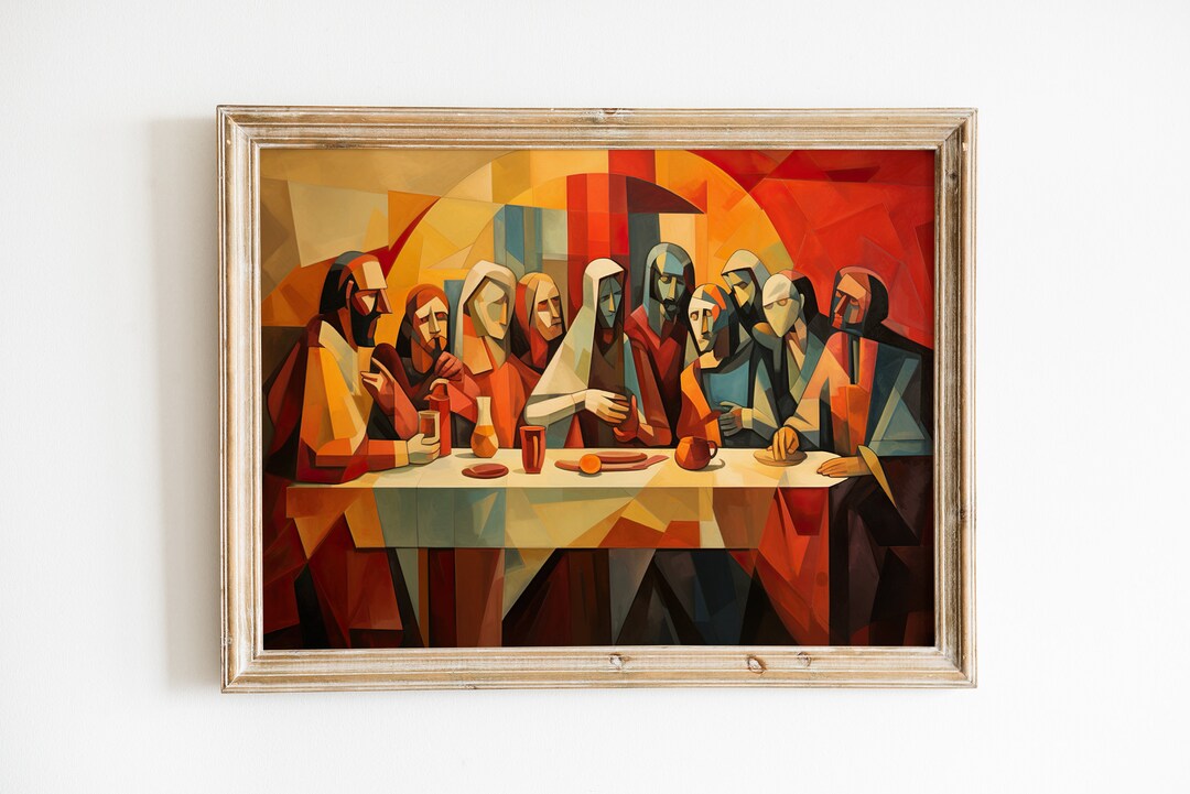 The Last Supper POSTER V: Wall Decor Inspired by Picasso Art Bible ...